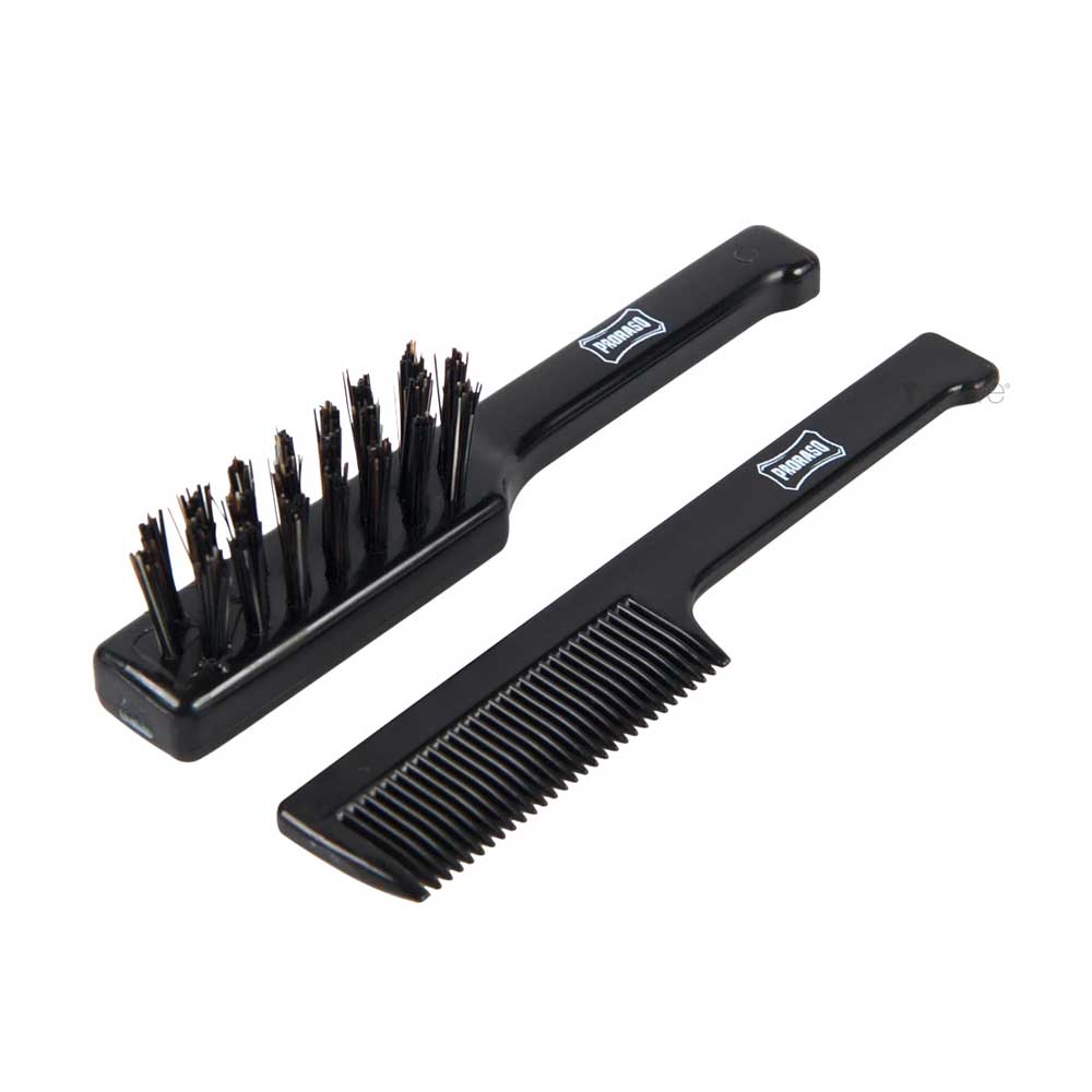 Proraso Moustache Brush 2pk Set - Hermanos